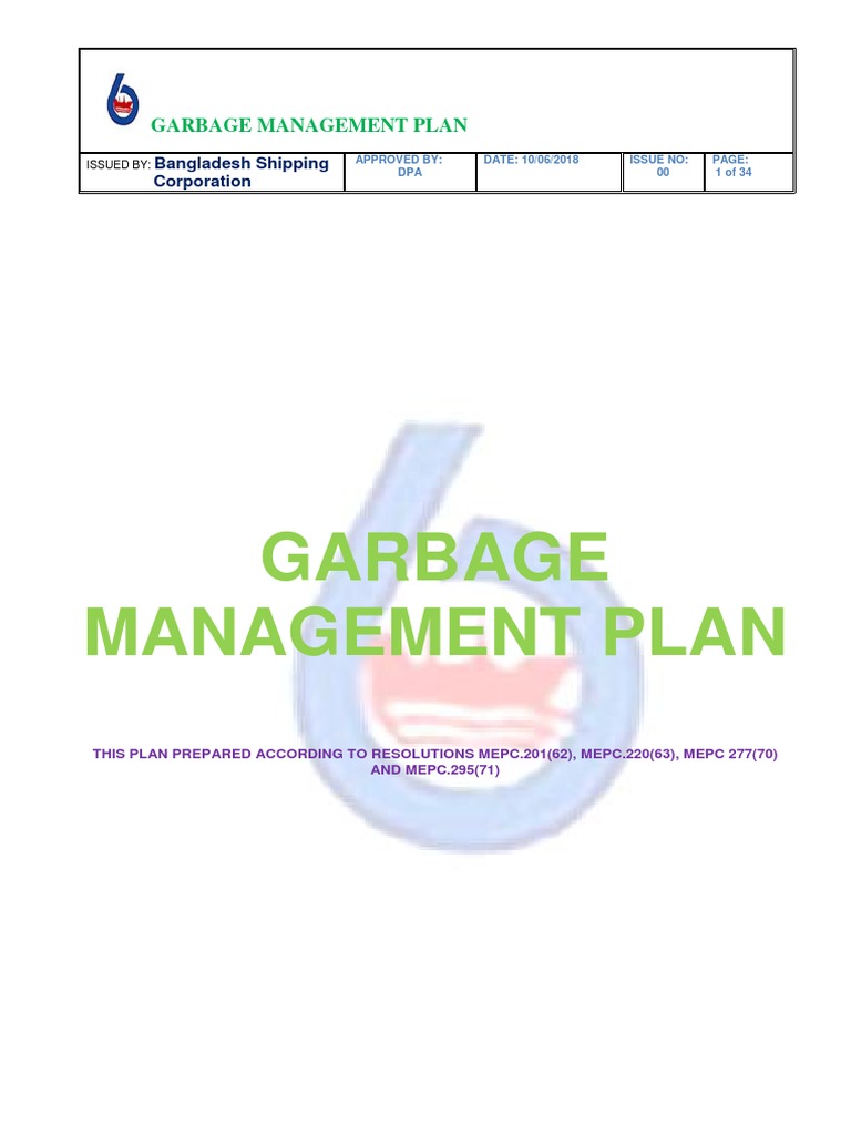 New Format Garbage Management Manual | PDF | Incineration | Waste