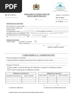 Attestation de Référence Professionnelle | PDF
