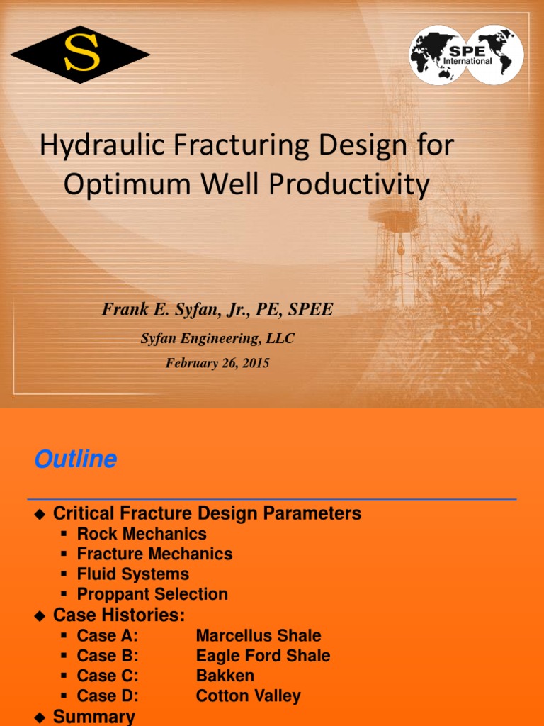 Hydraulic Fracturing Design For Optimum Well | PDF | Petroleum Reservoir | Hydraulic Fracturing