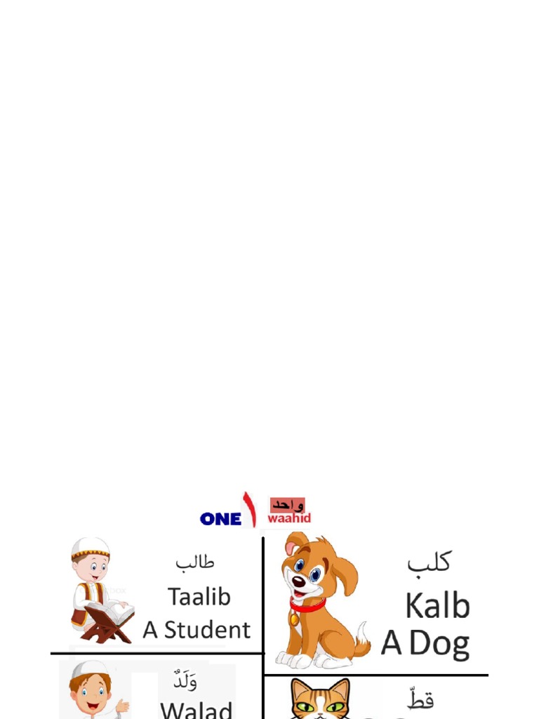 Arabic Words For Kids | PDF