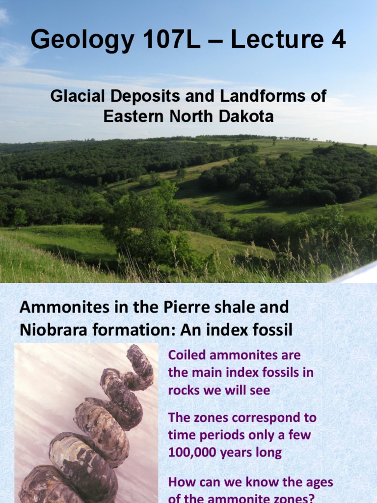 Geology 107L - Lecture 4: Glacial Deposits and Landforms of Eastern ...