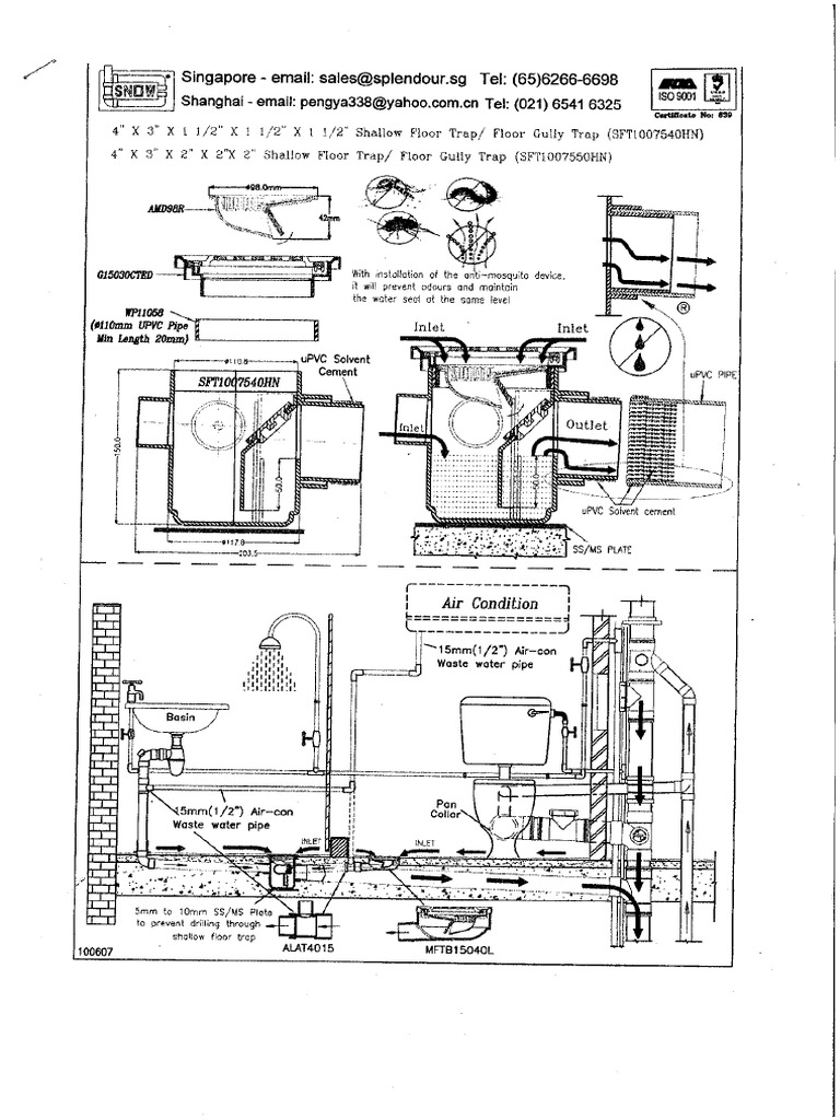 Shallow Floor Trap Details from Supplier.pdf