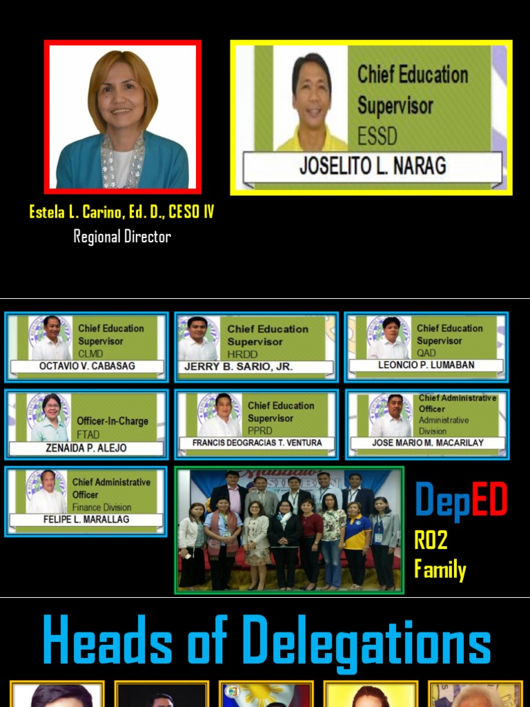 Regional Director: Estela L. Carino, Ed. D., CESO IV | PDF