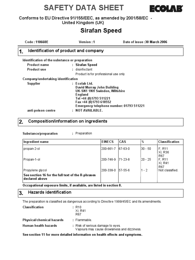 Sirafan Speed | PDF | Personal Protective Equipment | Fires