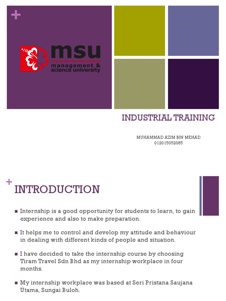 Presentation Internship | PDF | Competition | Mentorship