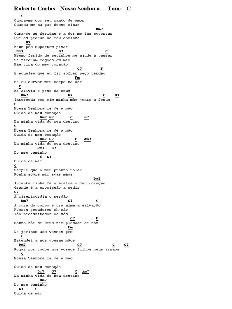 Nossa Senhora - Cifra