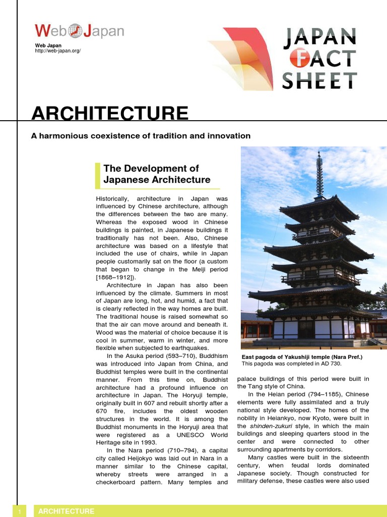 Architecture: The Development of Japanese Architecture | PDF | Shinto ...