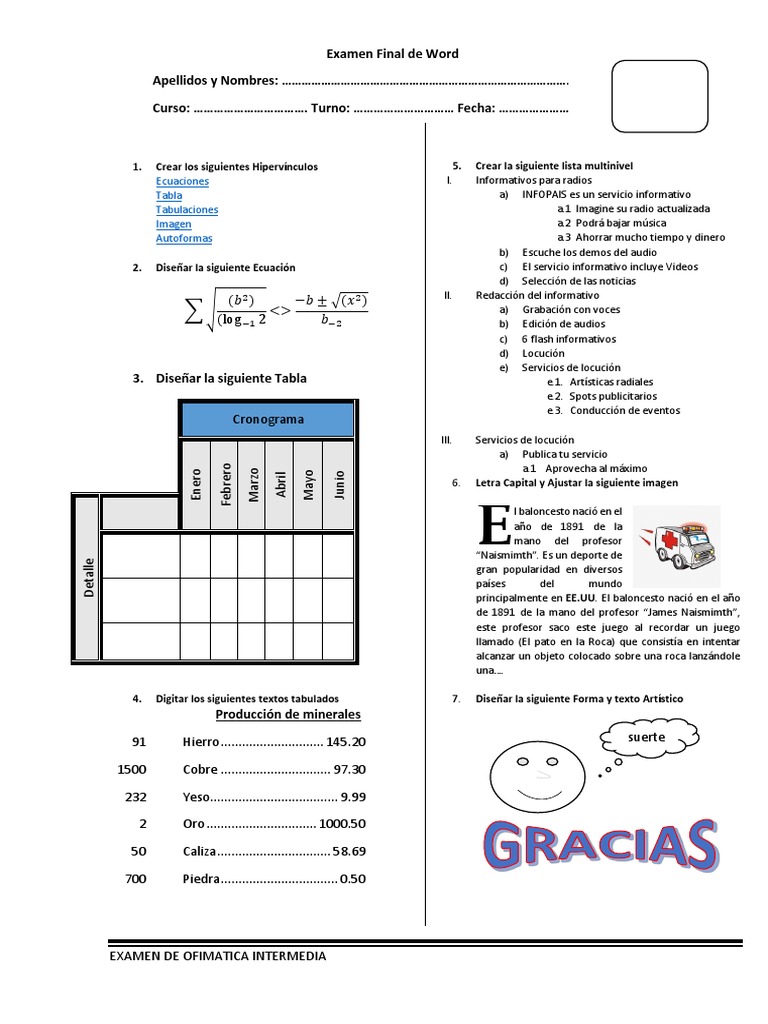 Axel Xavier Torres Azabache-Examen Final | PDF | Ocio