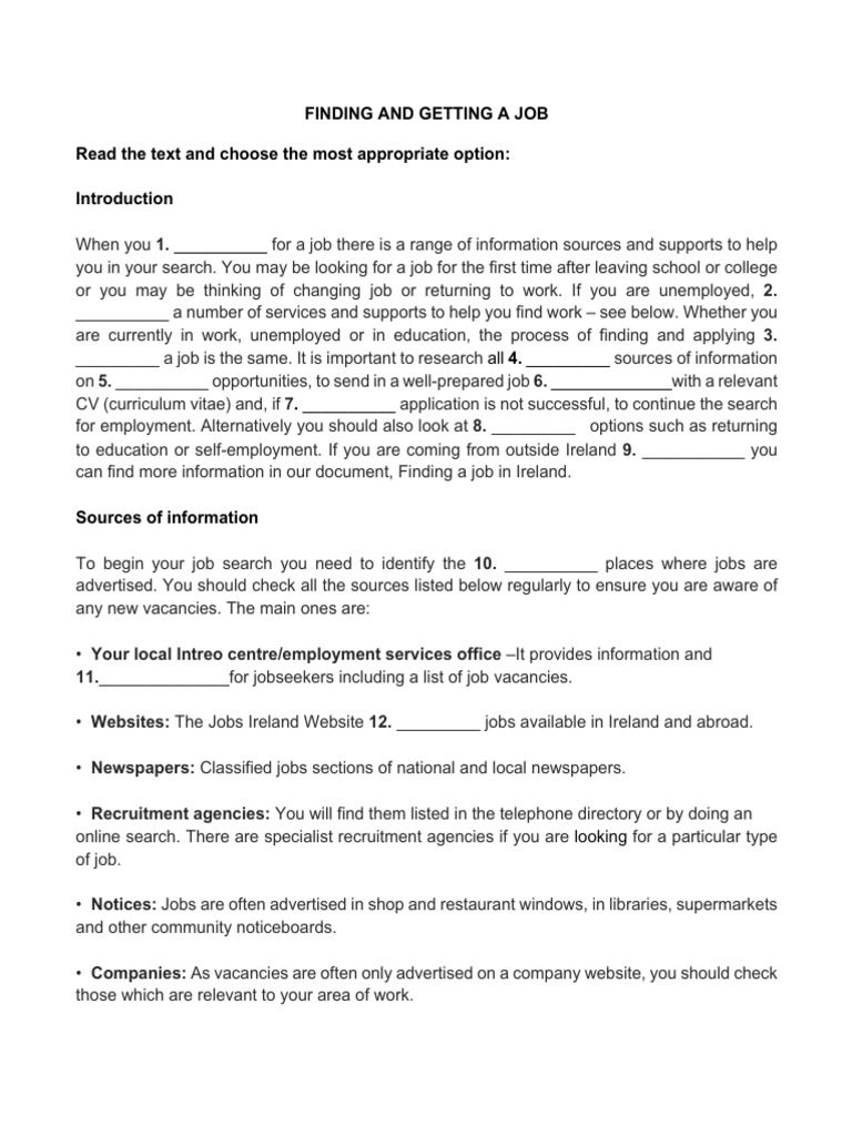 Job Search Guide for Jobseekers | PDF | Recruitment | Employment