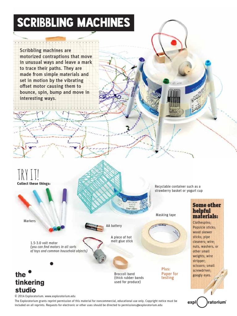 Scribbling Machines | PDF | Complexity | Design