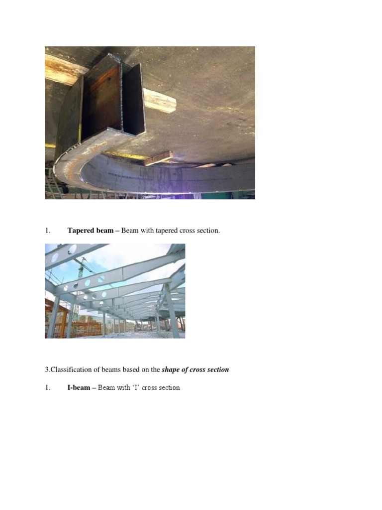 Tapered Beam - Beam With Tapered Cross Section | PDF