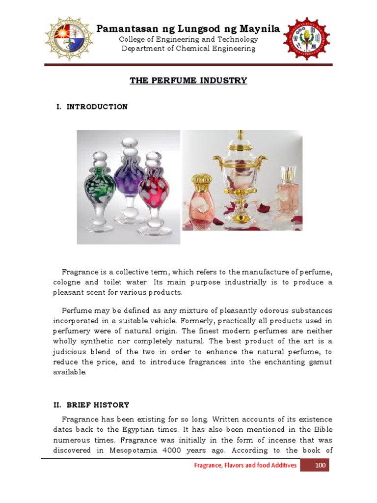 Fragrances Flavors and Additives | PDF | Chocolate | Perfume