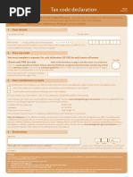 Tax Rate Notification For Contractors: (IR330) Form | PDF | Payments ...