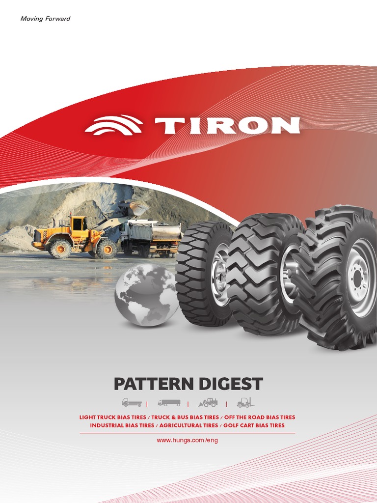 TIRON Light Truck Bias Tire Catalogue | PDF | Tire | Vehicles