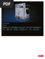 Abb 11kv Vmax VCB Catalogue | PDF | Electrical Connector | Alternating ...