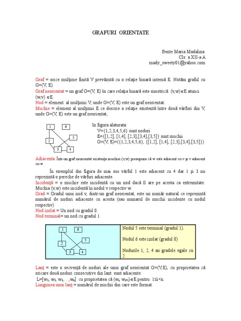 Grafuri Orientate | PDF