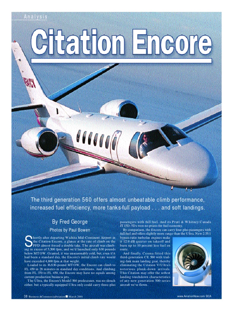 Encore Info | PDF | Aircraft Flight Control System | Aerospace