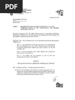 RA 10601 Agricultural and Fisheries Mechanization Law of 2013 | PDF ...