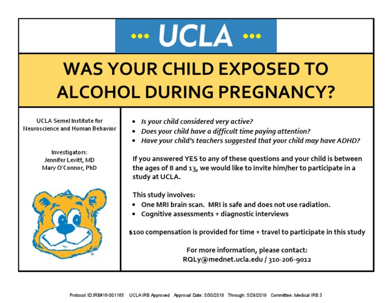 UCLA Brain MRI Study of Children With FASD | PDF