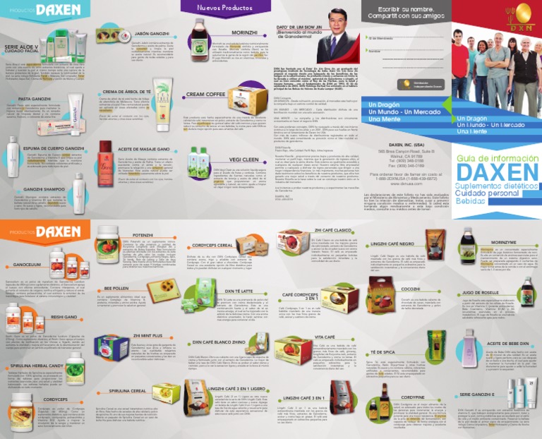 Brochure DAXEN Esp | PDF | café | Té