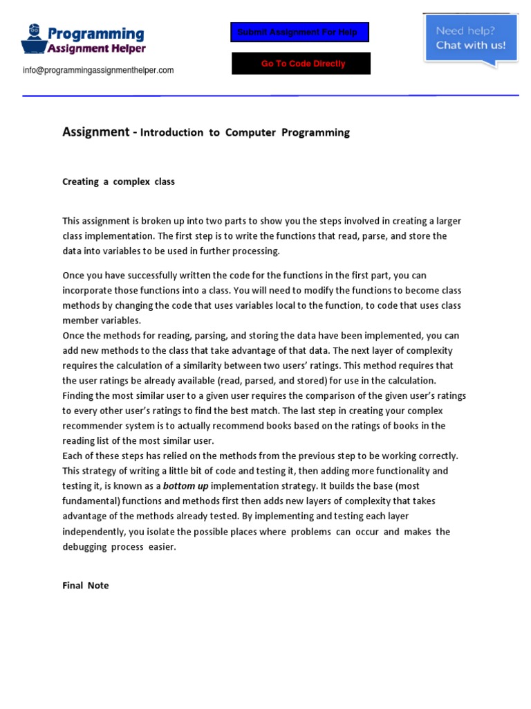 C Sample Pdf Class Computer Programming Subroutine