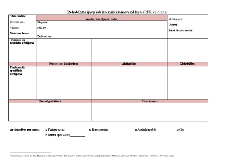 RPS Forma Veidlapa | PDF