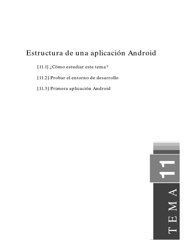 Estructura de Una Aplicacion Android | PDF | Android (sistema operativo ... Estructura de Una Aplicacion Android | PDF | Android (sistema operativo ...