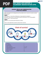 Lesson Plan On CPR | PDF | Cardiopulmonary Resuscitation | Medical ...