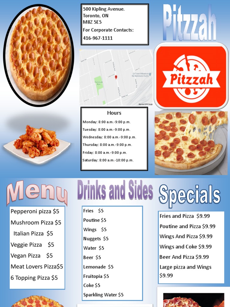 Pizza Menu | PDF