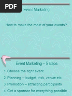 Event Marketing Plan Template | PDF | Target Audience | Marketing