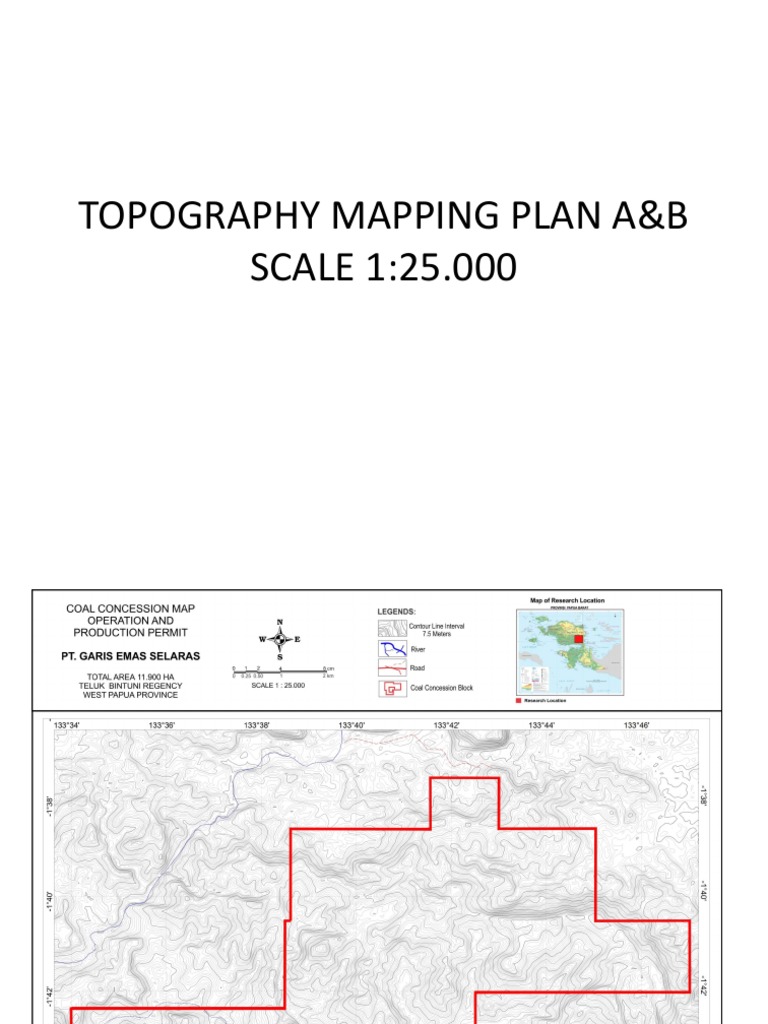 Topography Mapping + OUTCROP GES | PDF