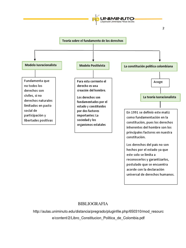 Mapa Conceptual Constitucion | PDF