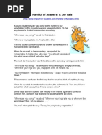The Boatman's Flute: A Folktale Analysis | PDF | Narration | Writing