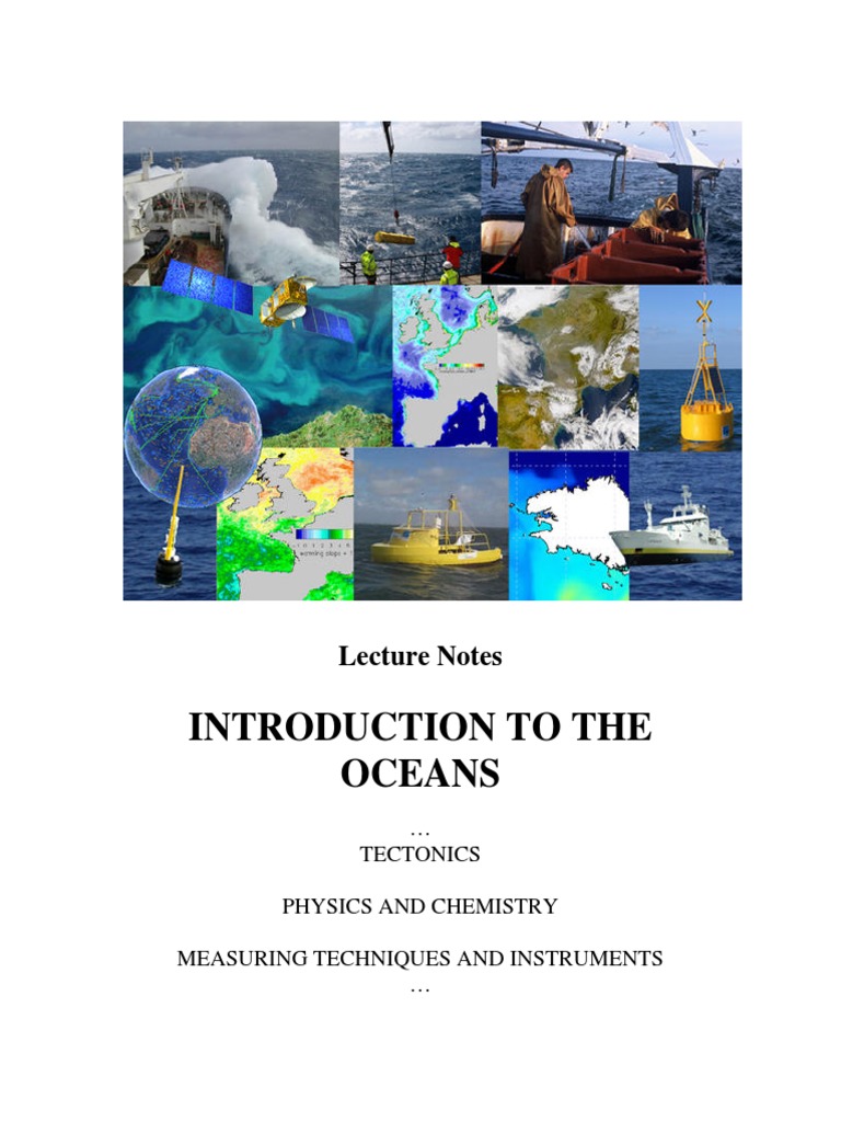 Introduction To The Oceans: Lecture Notes | PDF | Plate Tectonics ...