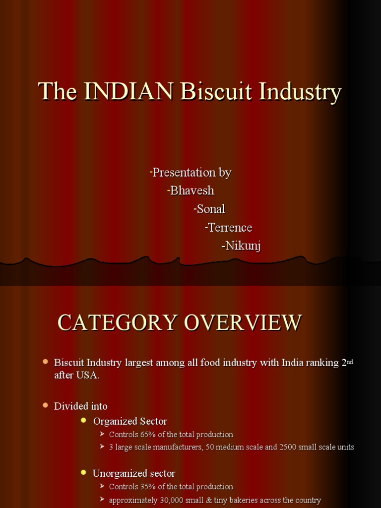 The INDIAN Biscuit Industry | PDF | Economy Of India | Business