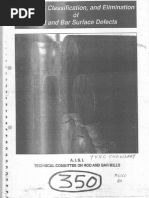 Billet Defects | PDF | Casting (Metalworking) | Rolling (Metalworking)