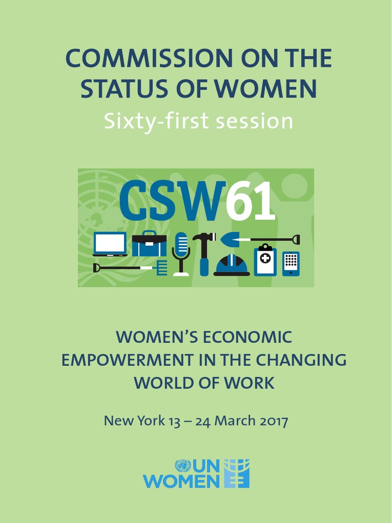 Commission On The Status of Women: Sixty-First Session | PDF | United ...