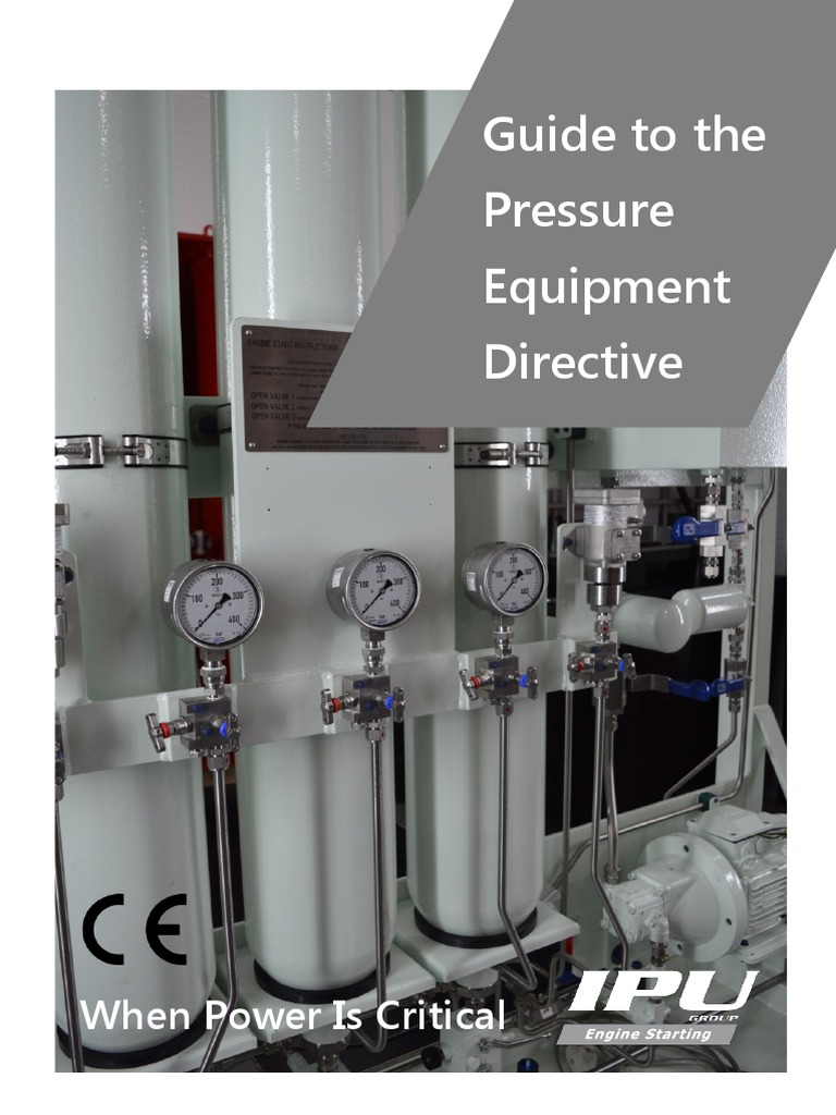 Pressure Equipment Directive Guide | PDF | Pipe (Fluid Conveyance) | Nature