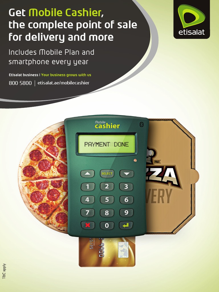 Mobile Cashier Flyer Eng | PDF | Point Of Sale | Mobile Phones