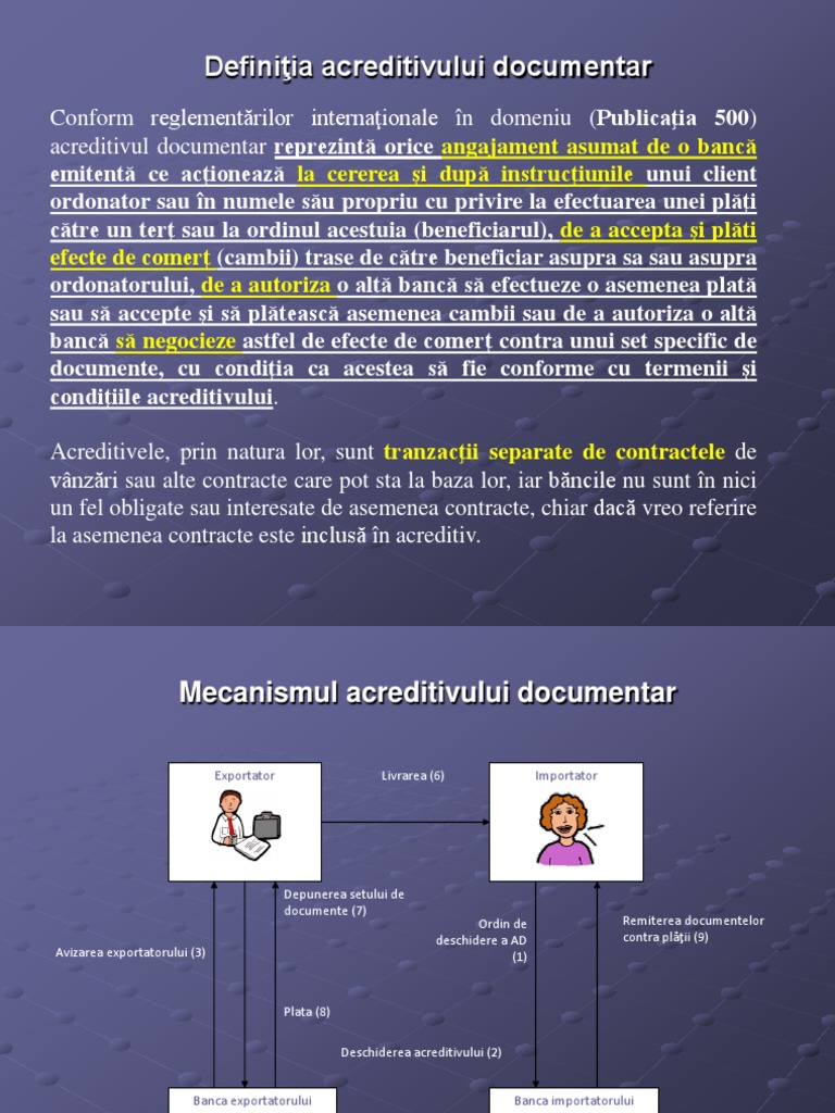 Acreditiv Seminar | PDF