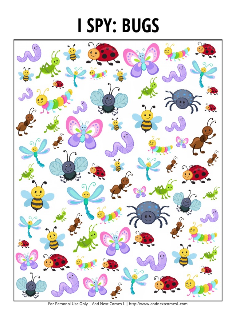 I Spy: Count Bugs in Your Backyard | PDF