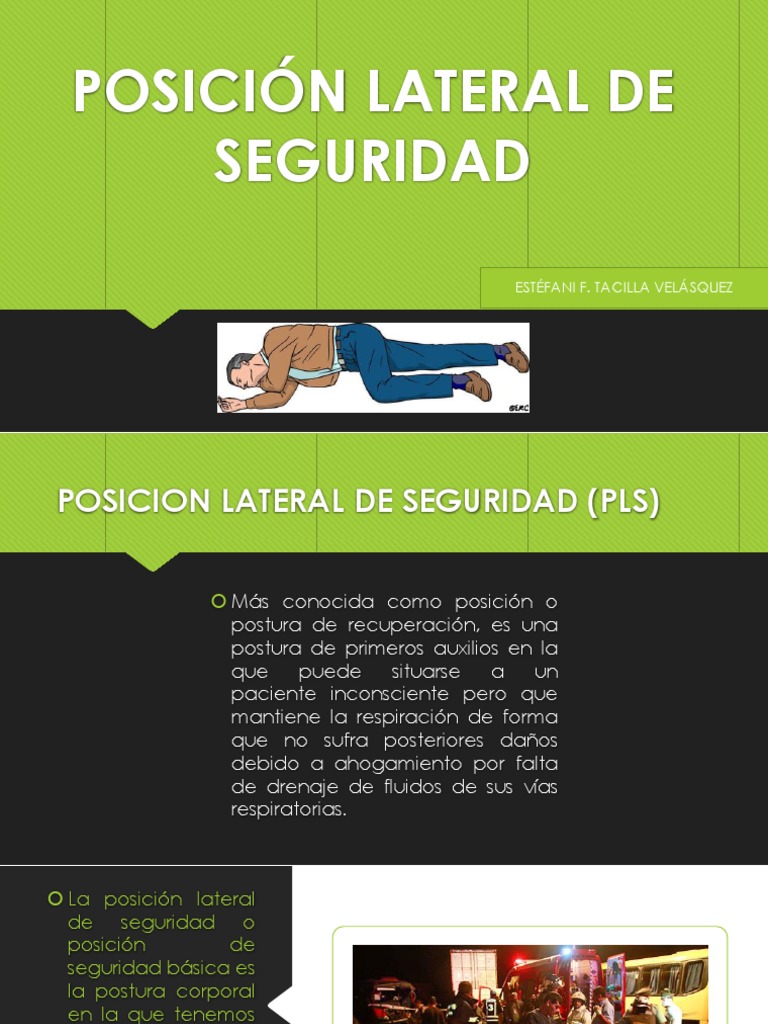 Guía de la Posición Lateral de Seguridad | PDF