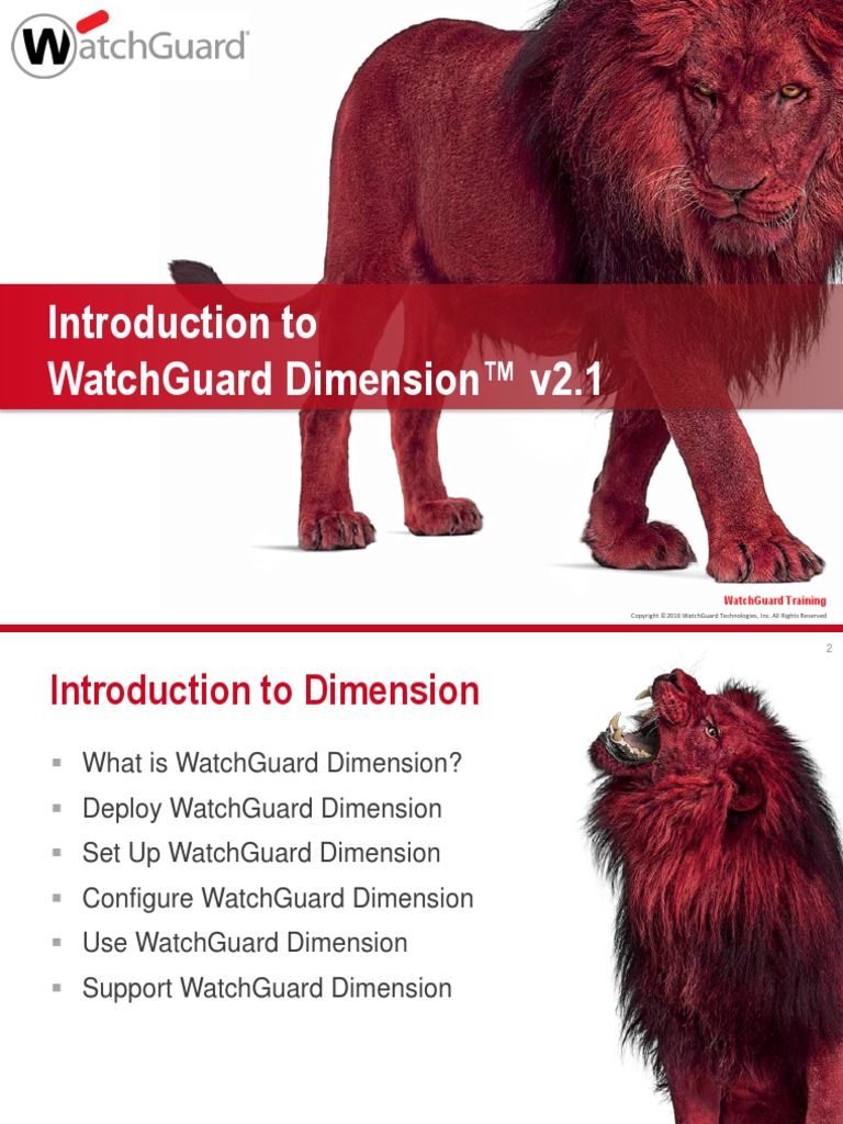 Introduction A Watchguard | PDF | Hyper V | Backup