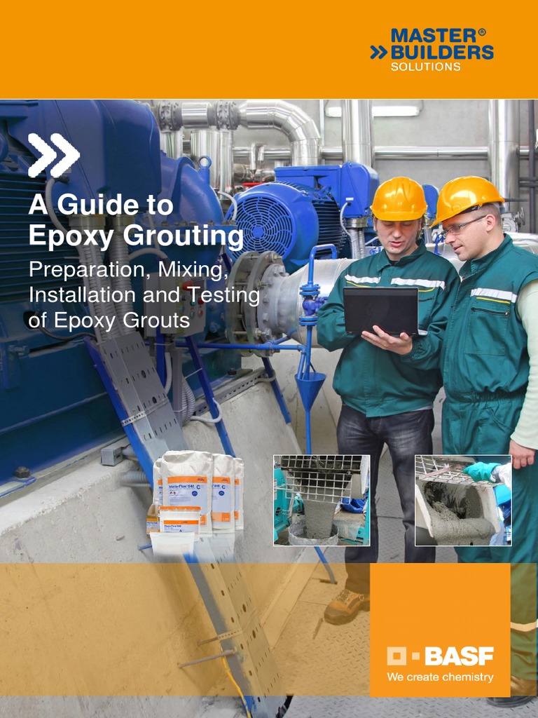 Epoxy Grout Handbook - MasterFlow | PDF | Epoxy | Concrete