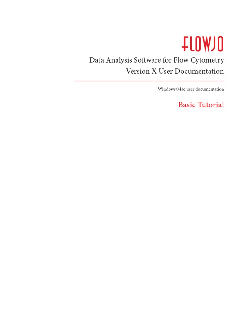 FlowJo Tutorial | PDF | Coefficient Of Variation | Median