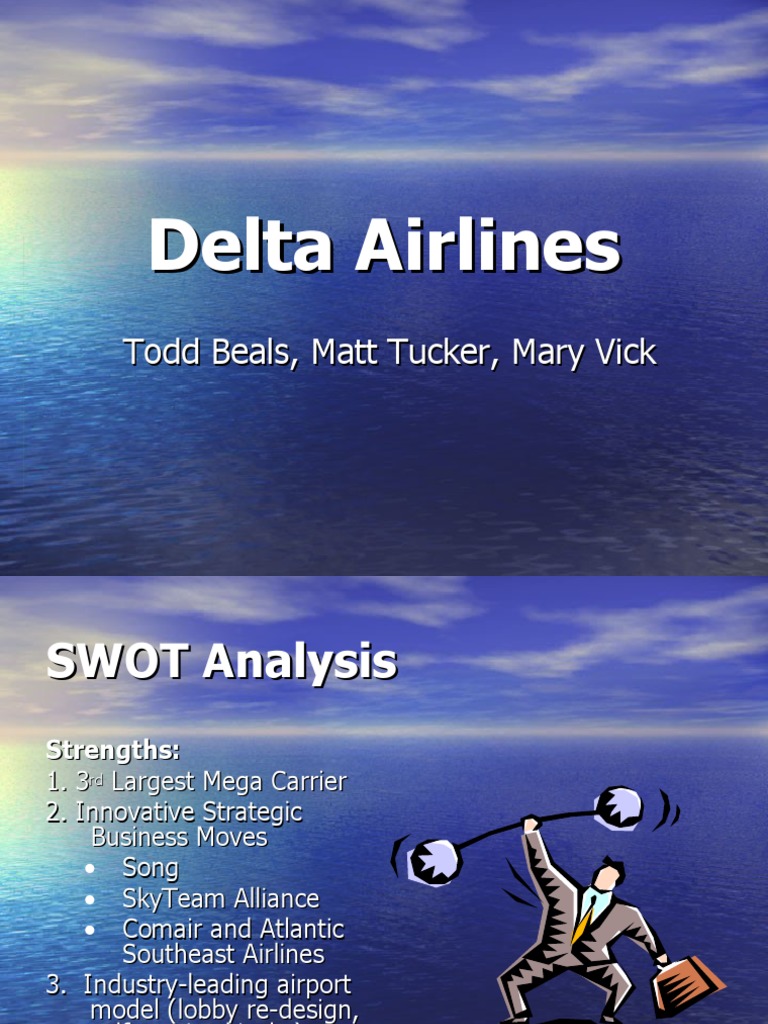 Delta Airlines Presentation | PDF | Airlines | Delta Air Lines