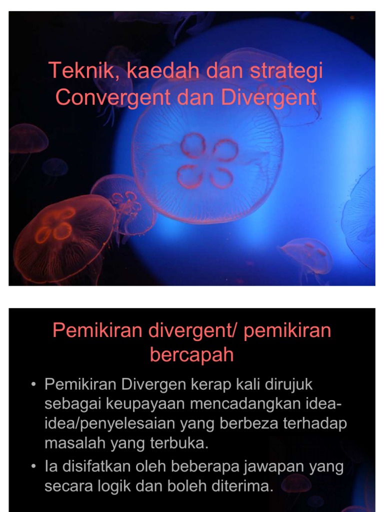 Konvergen & Divergen2 | PDF | Karier & Perkembangan