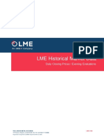 2015 2025 LME Trading Calendar | PDF | Atoms | Metals