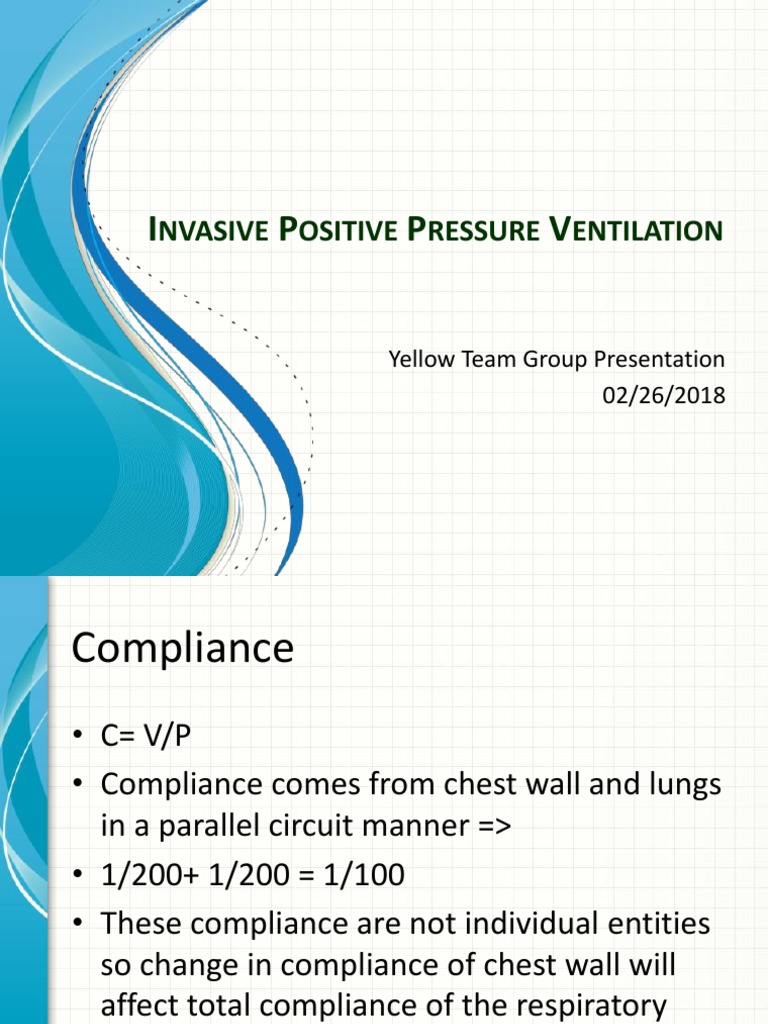 Positive Pressure Ventilation | PDF | Breathing | Respiration