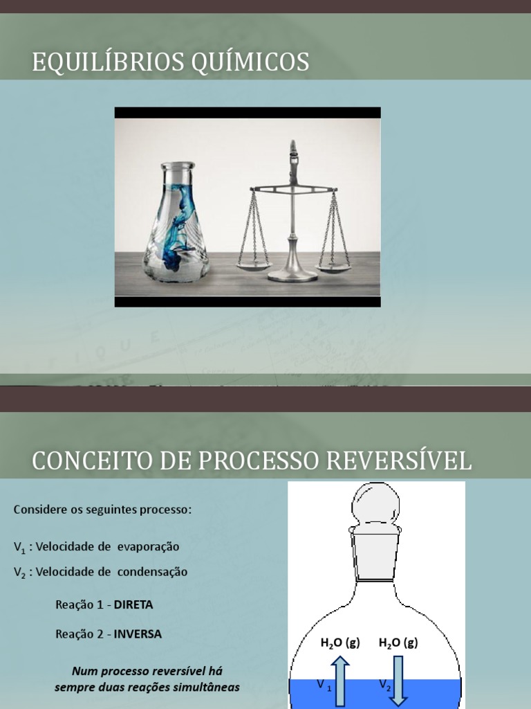 Eq Químico | PDF | Equilíbrio químico | Mecânica de continuidade